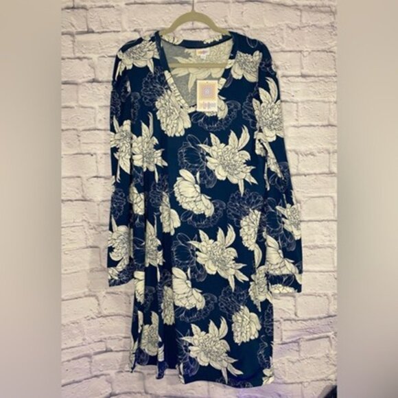 LuLaRoe | Dresses | Lularoe Ava Mutton Sleeve Dress Nwt | Poshmark